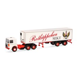 Macheta camion Roman Diesel cu semiremorca "Rotkäppchen Sekt" - HobbyMAG.ro